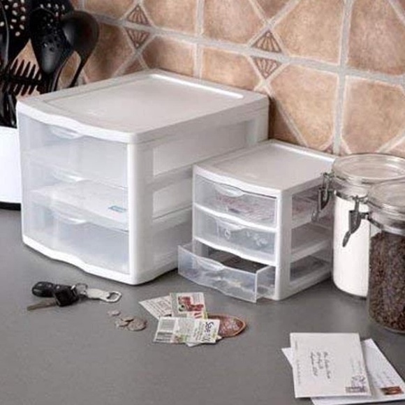 Sterilite | Storage & Organization | Sterilite Countertop Stackable ...
